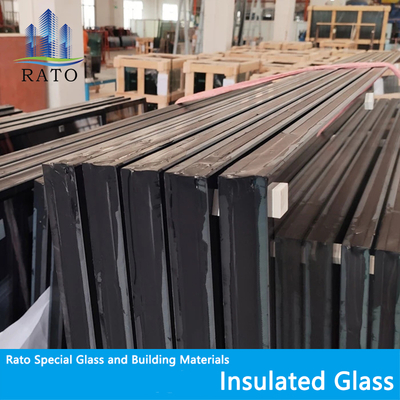 Heat Resistant Reflective Insulated Glass Building Clear Fire Glass ...